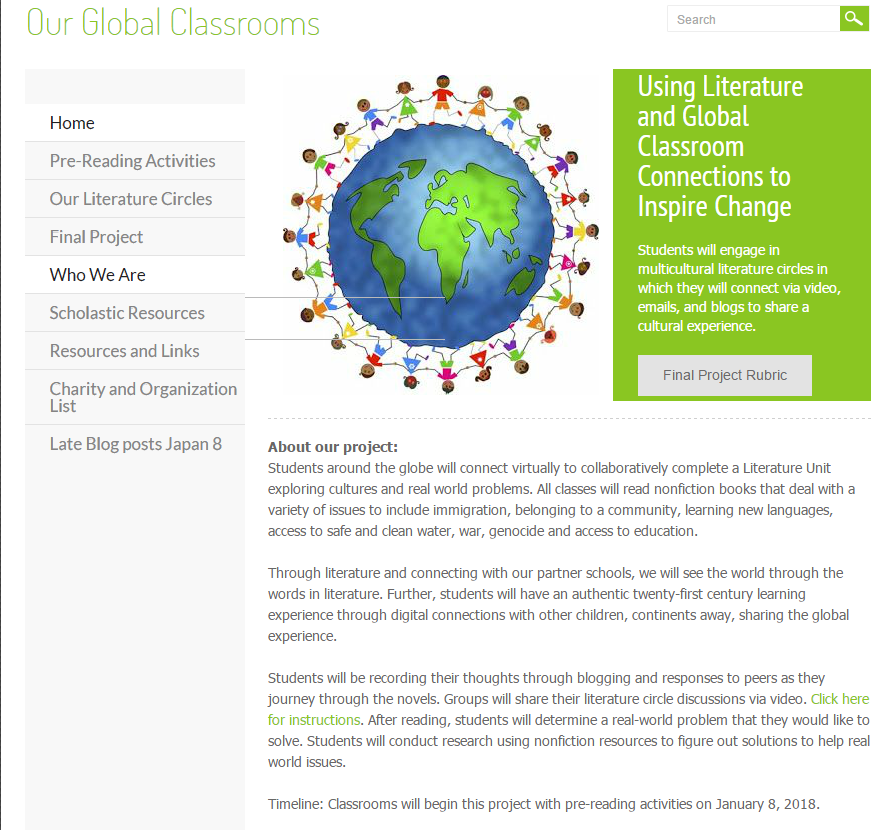 Global Literature Circles - Share Your Project - Projects ...