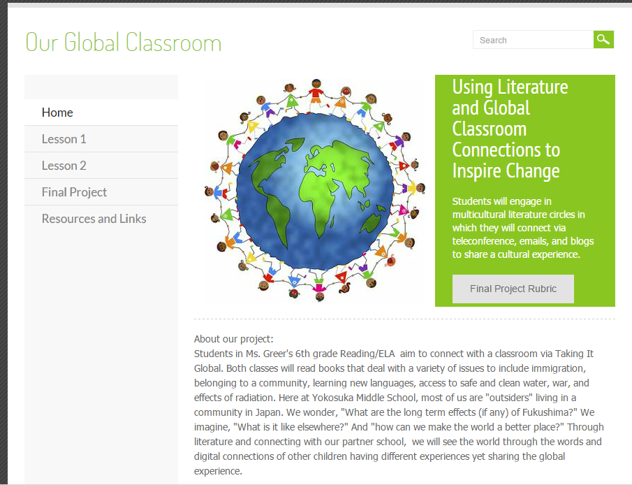 Global Classroom Literature Circles - Share Your Project - Projects ...